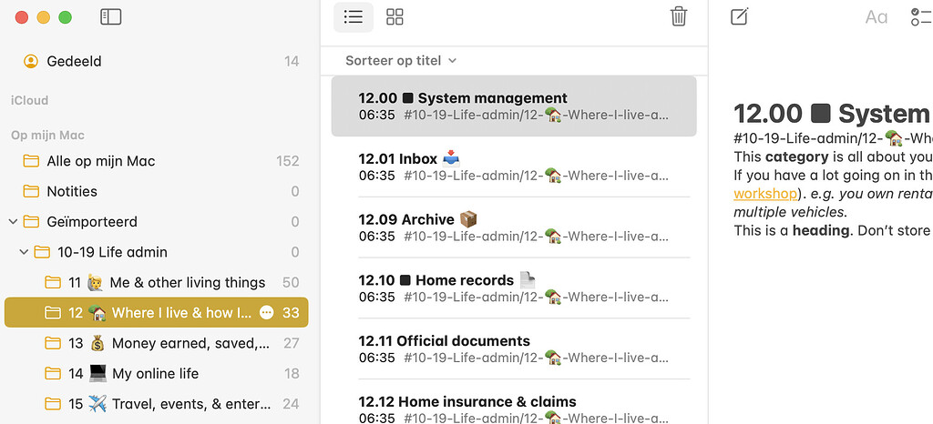 Life Admin Pack Index in Apple Notes - Life Admin System - Johnny ...